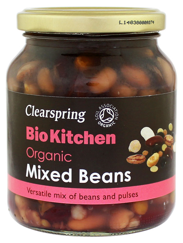 Mixed Beans, Organic 350g (Clearspring) | Healthy Supplies