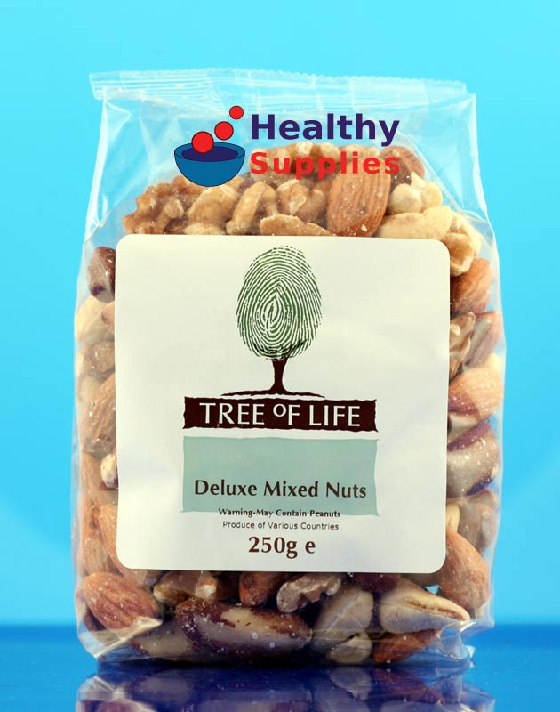 Deluxe Mixed Nuts 250g (Tree of Life) | Healthy Supplies