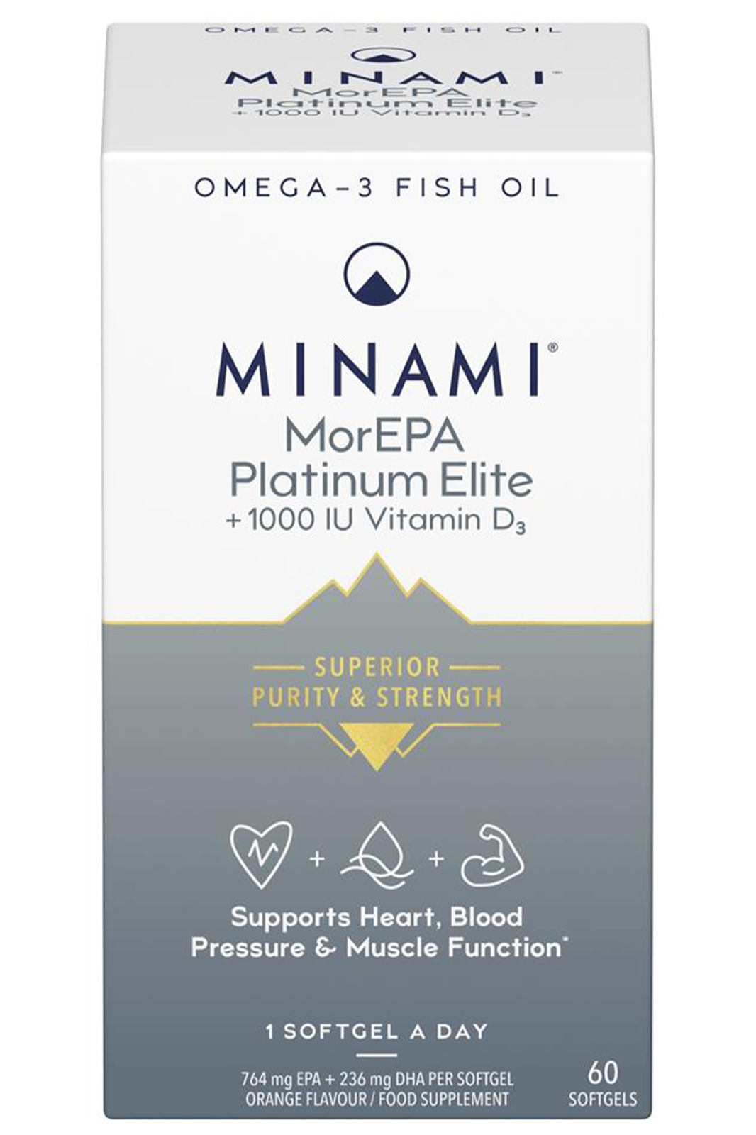 MorEPA Platinum Elite 60 Softgels (Minami Nutrition) | Healthy Supplies