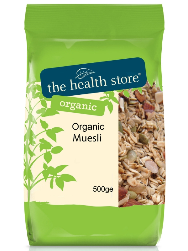 Muesli, Organic 500g (THS) | Healthy Supplies