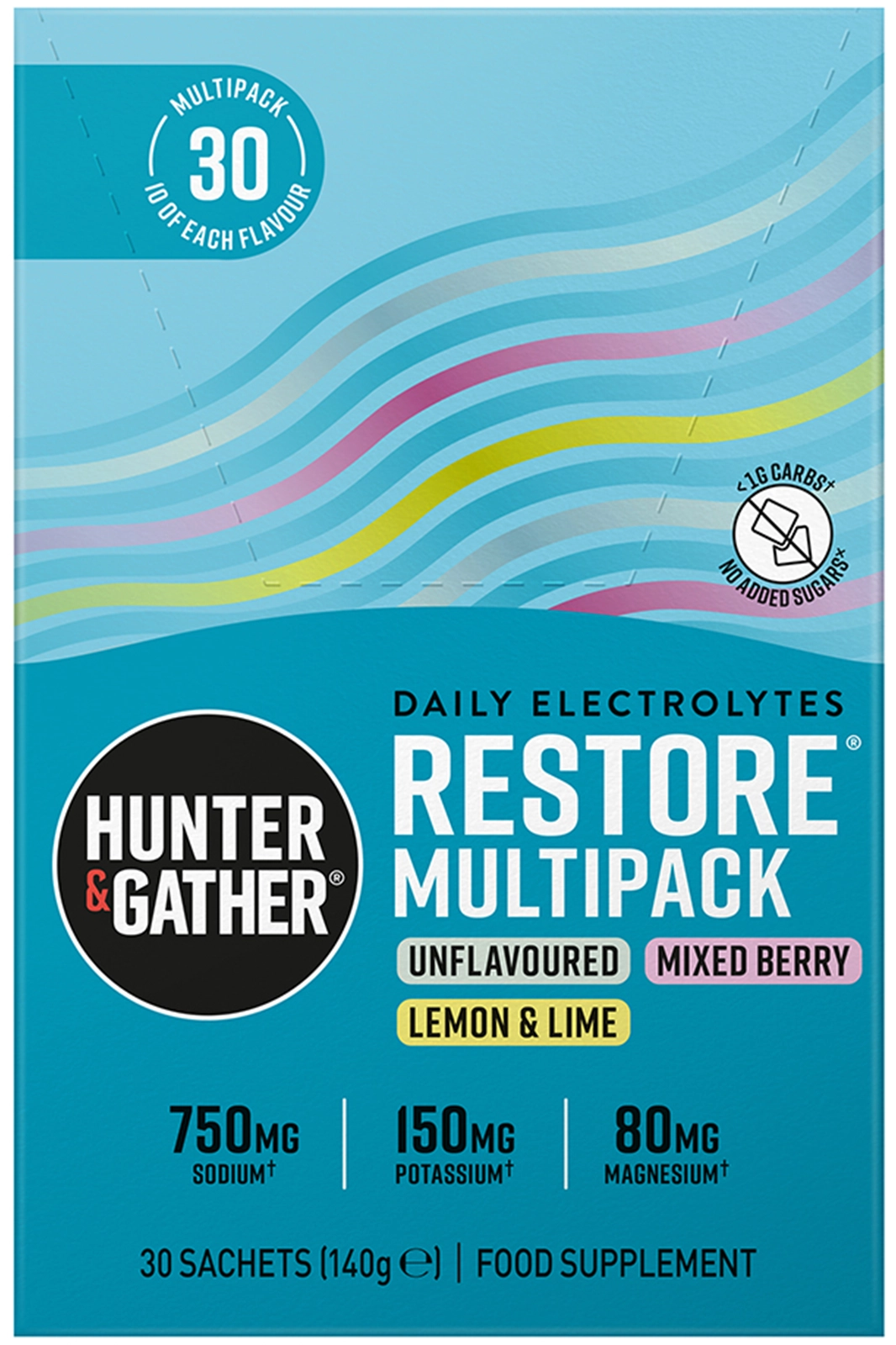 Restore Multipack Electrolyte Sachets x 30 (Hunter and Gather ...