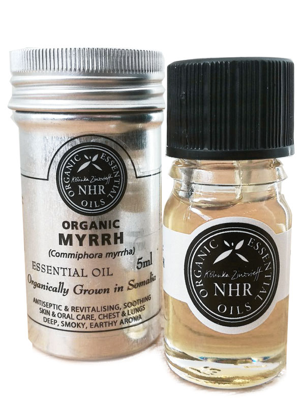 Organic Food Grade Myrrh Oil 5ml (NHR Oils) | Healthy Supplies