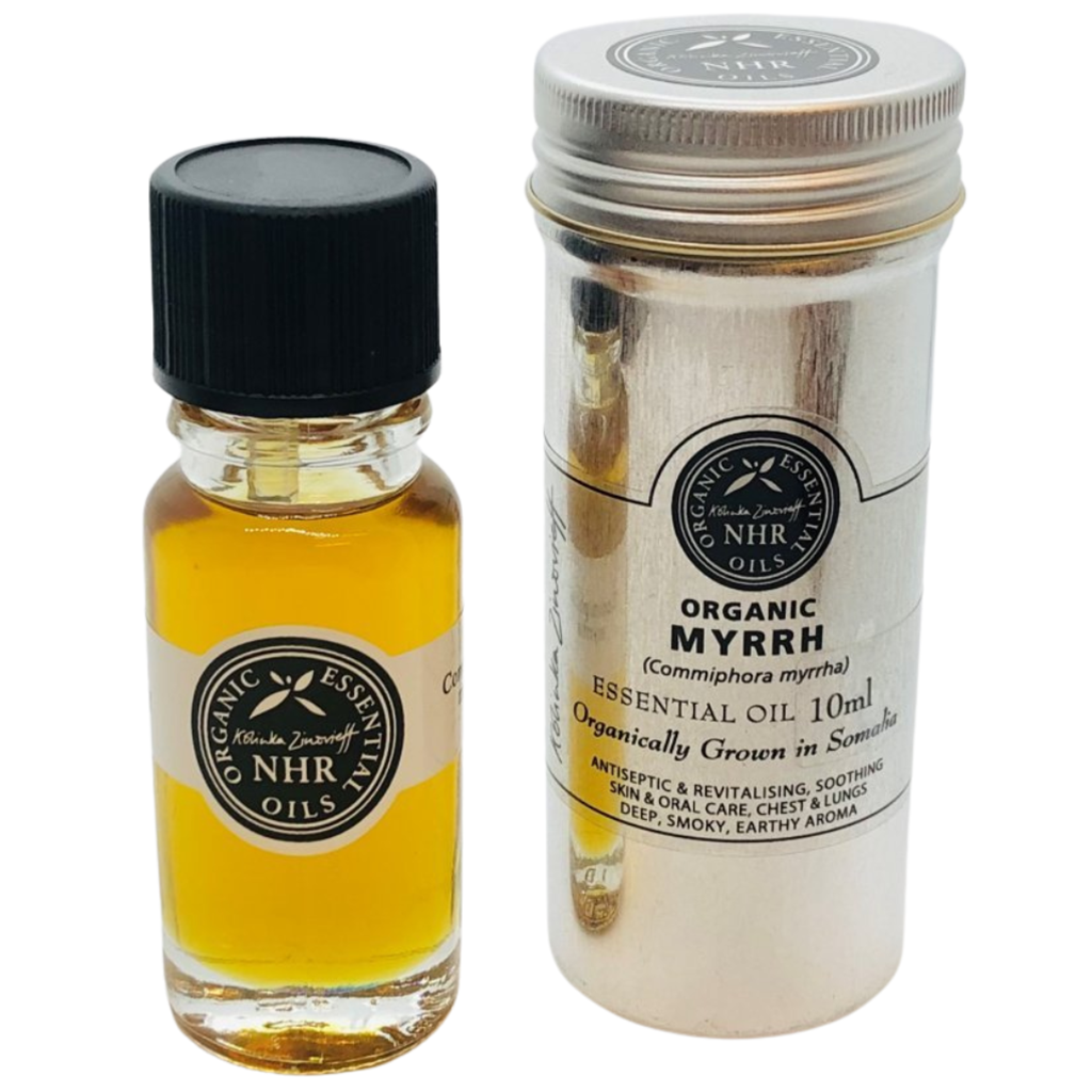 Organic Food Grade Myrrh Oil 10ml (NHR Organic Oils) | Healthy Supplies