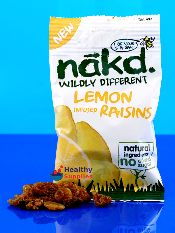 Lemon Raisins Nakd 25g | Healthy Supplies