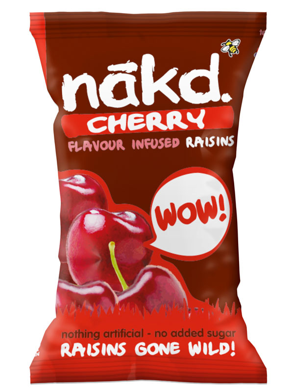 Cherry Infused Raisins 25g (Nakd) | Healthy Supplies