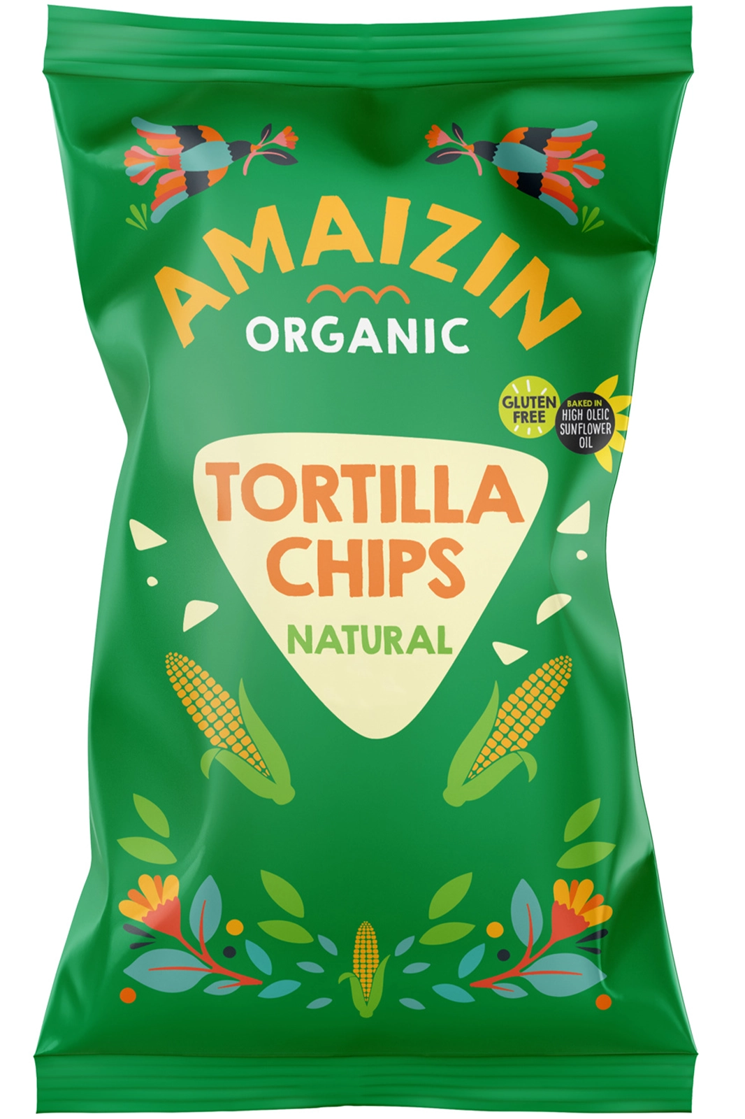 Organic Natural Tortilla Corn Chips 250g (Amaizin) | Healthy Supplies