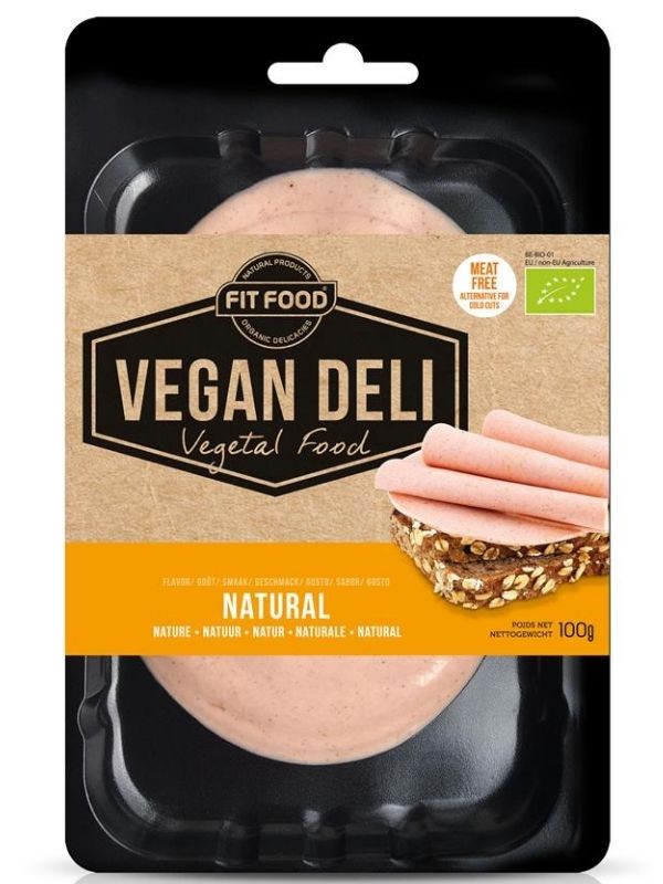 Organic Natural Slices 100g (Vegan Deli) | Healthy Supplies