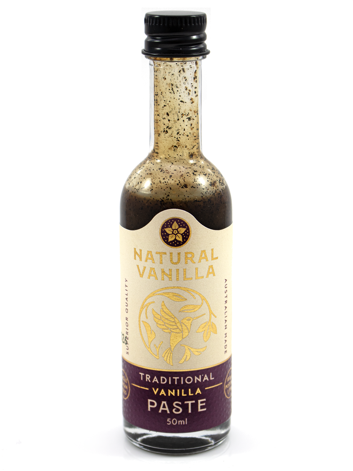 Traditional Vanilla Paste 50ml (Natural Vanilla) | Healthy Supplies