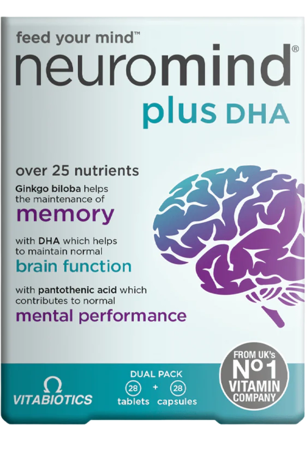 Neuromind Plus 28 + 28 Capsules (Vitabiotics) | Healthy Supplies