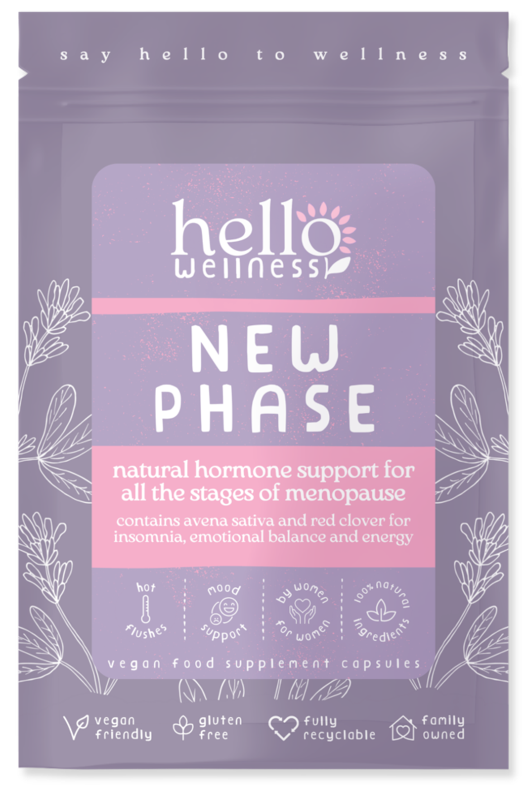 New Phase 60 Capsules (Hello Wellness) | Healthy Supplies