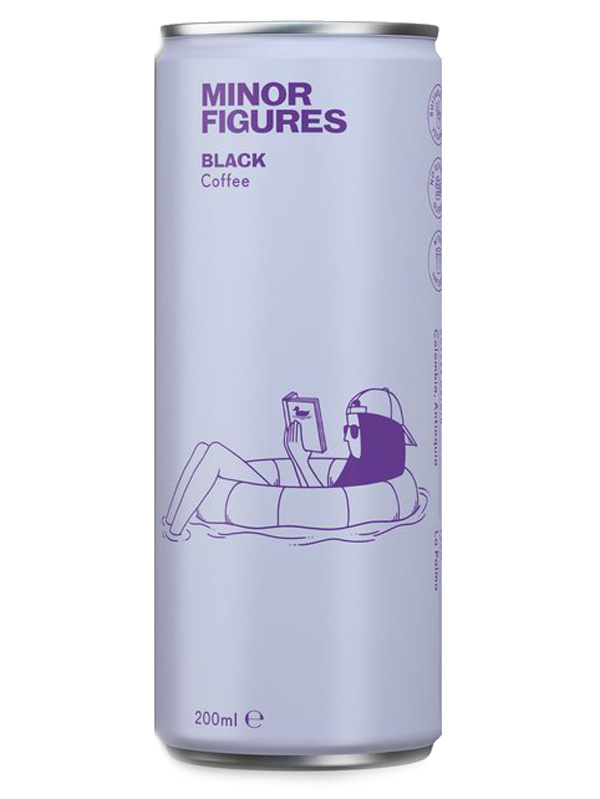 Nitro Black Coffee 200ml (Minor Figures) | Healthy Supplies