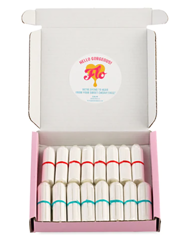 Non-Applicator Tampons, 16 Pieces (Here We Flo) | Healthy Supplies