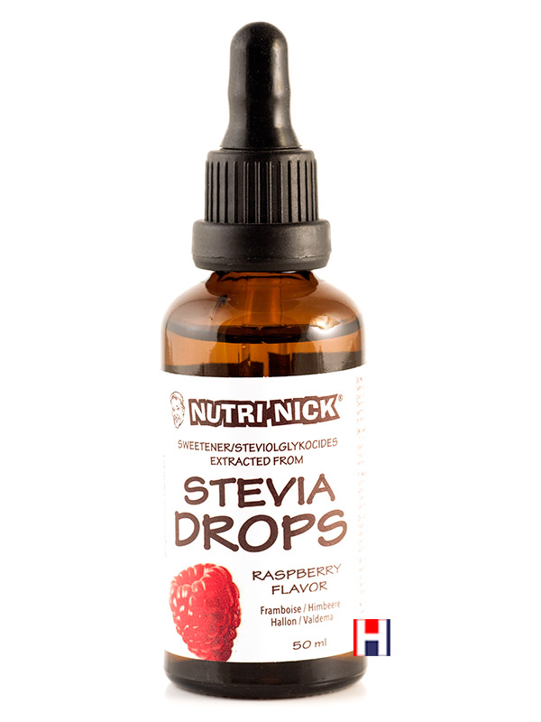 Raspberry Stevia Drops 50ml (Nutri Nick) | Healthy Supplies