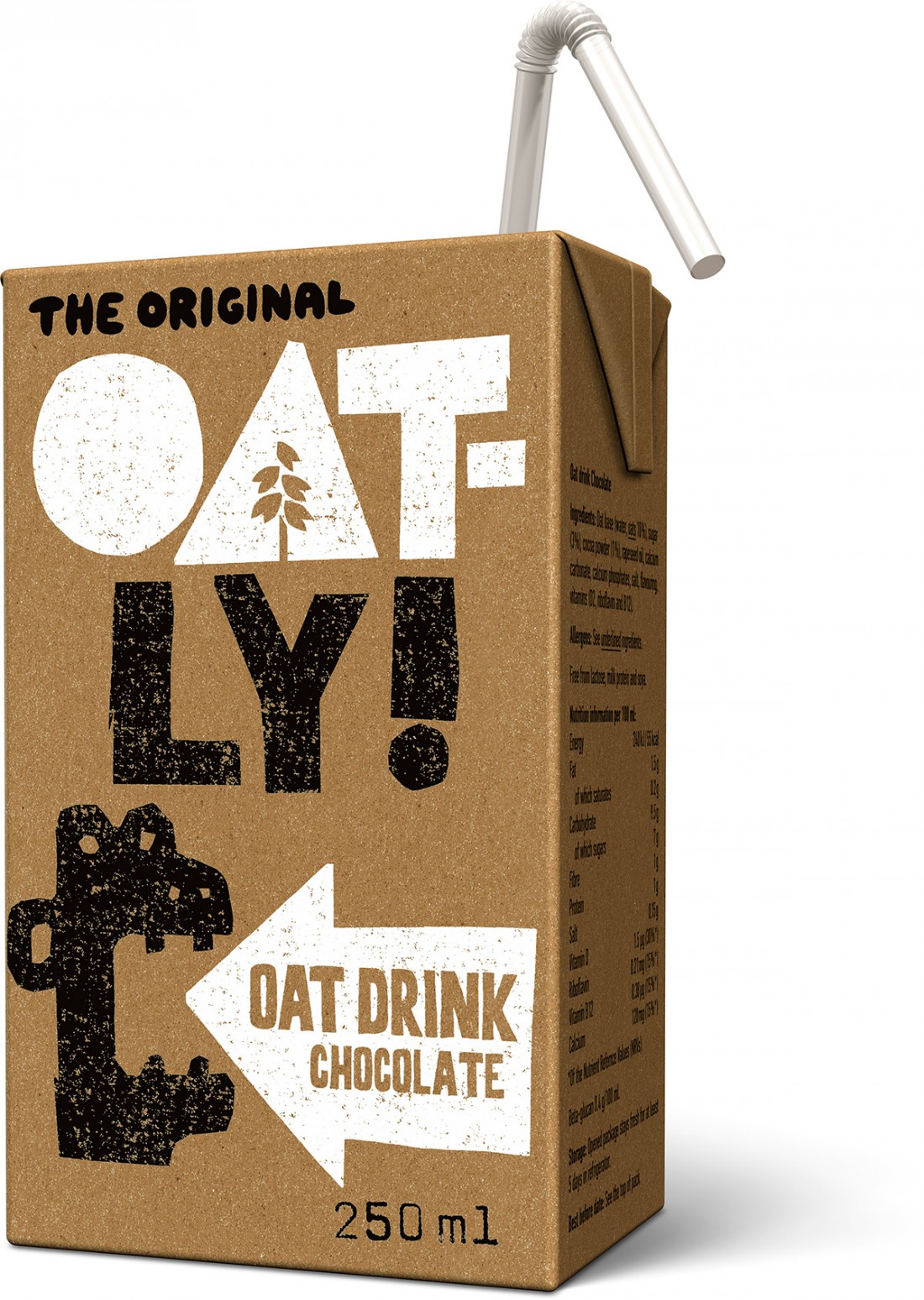 Chocolate Oat Drink 250ml (Oatly) | Healthy Supplies