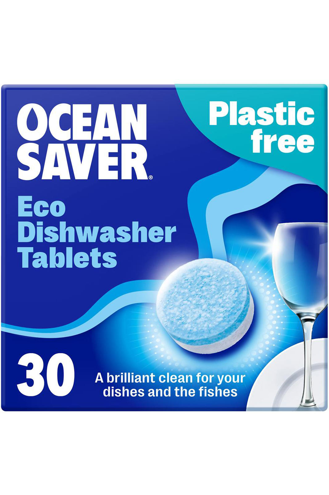 Dishwasher EcoTabs 30 Tablets (OceanSaver) | Healthy Supplies