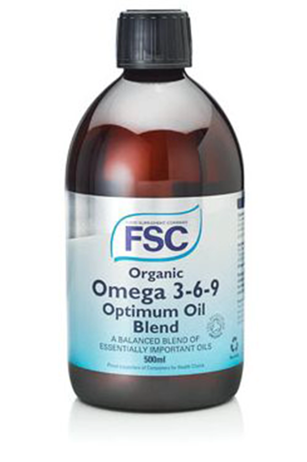 Organic Omega 3 6 9 Optimum Oil 500ml (FSC) | Healthy Supplies