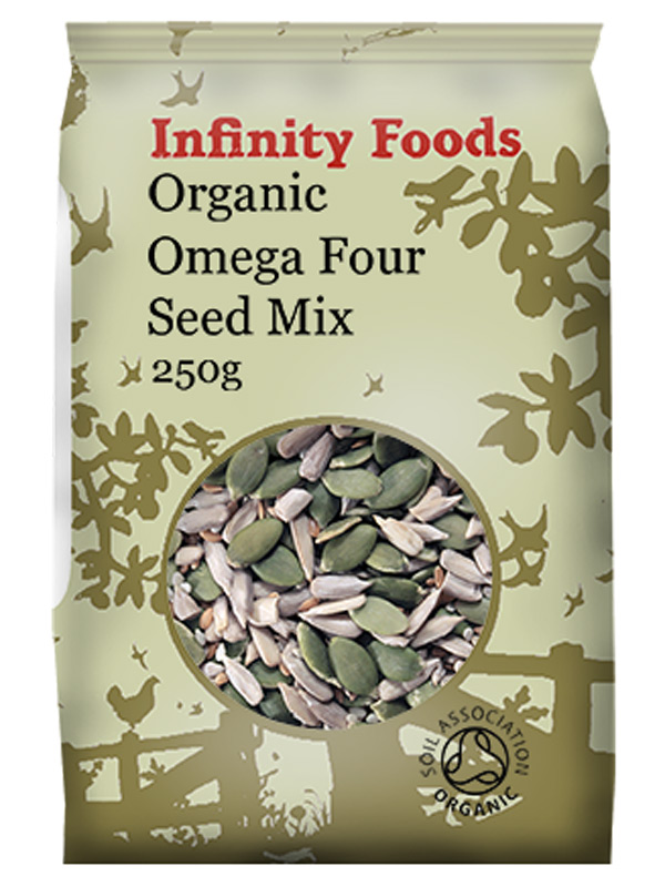 Omega 4 Seed Mix 250g, Organic (Infinity Foods) | Healthy Supplies