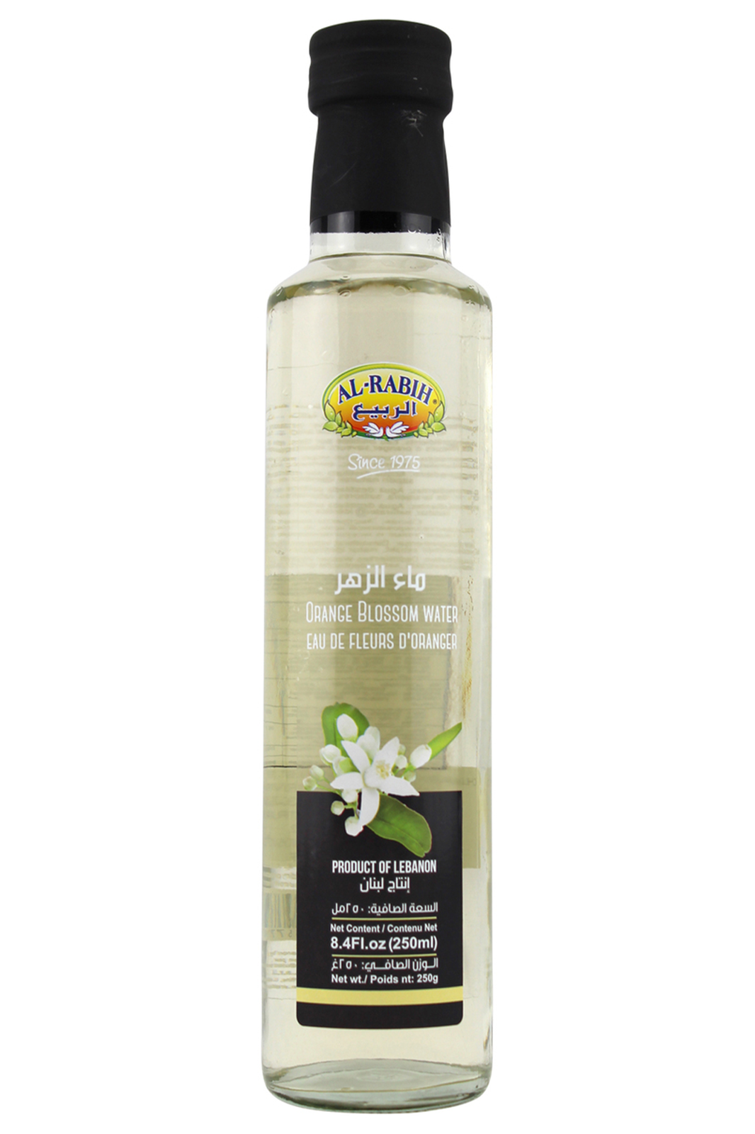 Orange Blossom Water 250ml (Al Rabih) | Healthy Supplies