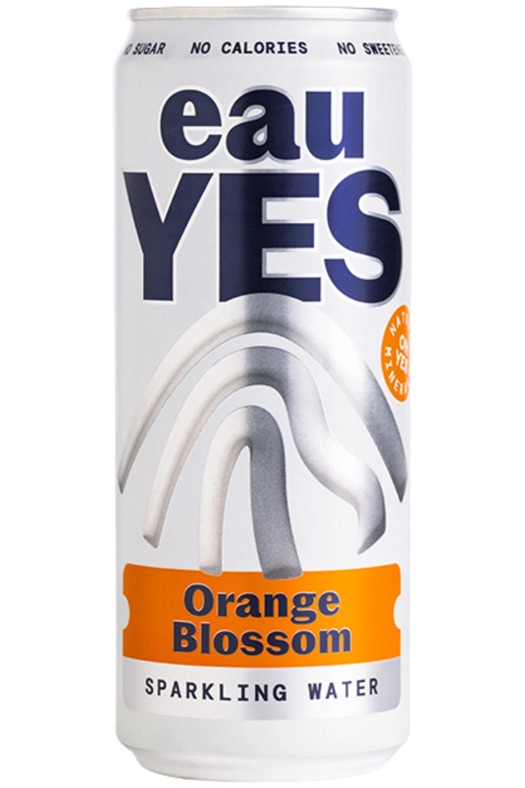 Orange Blossom Sparkling Mineral Water 330ml (eauYES) | Healthy Supplies