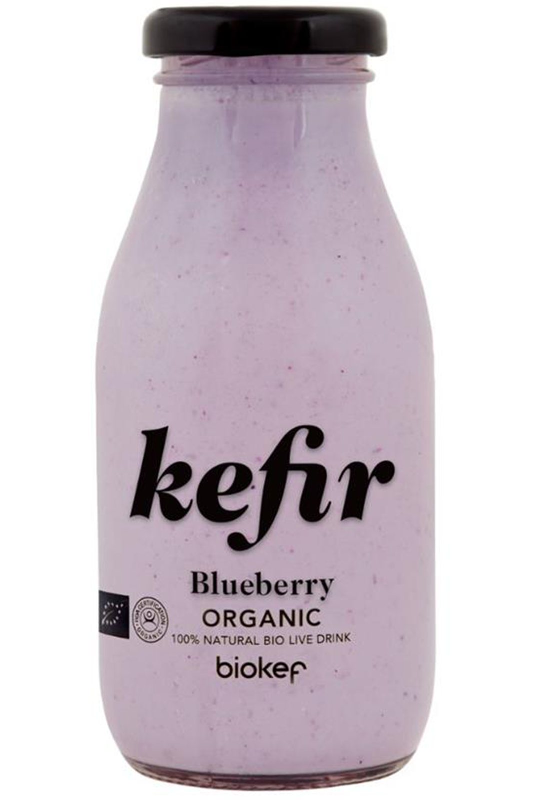 Organic Blueberry Kefir 250ml (Biokef) | Healthy Supplies