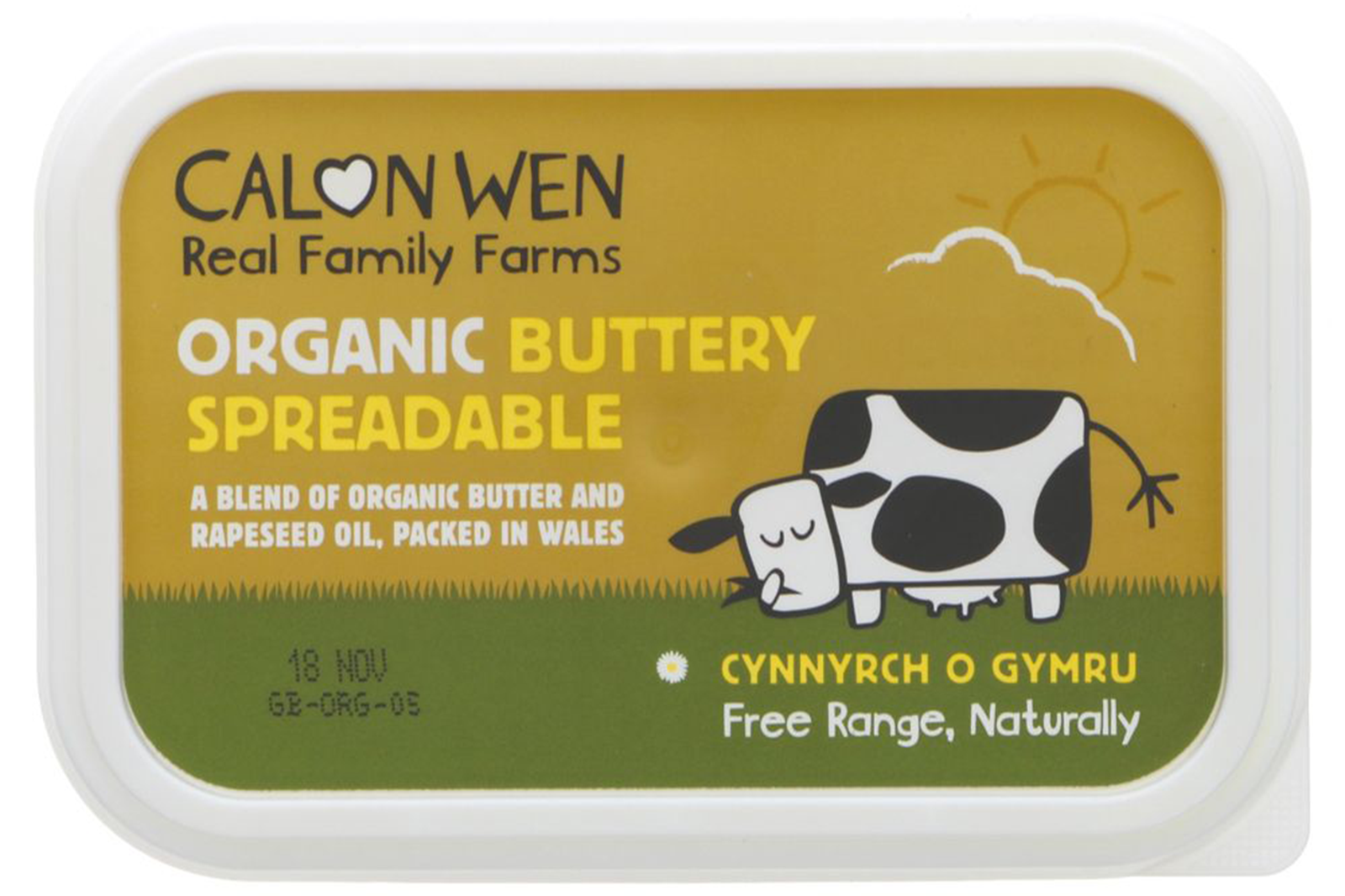 Organic Buttery Spreadable 250g (Calon Wen) | Healthy Supplies