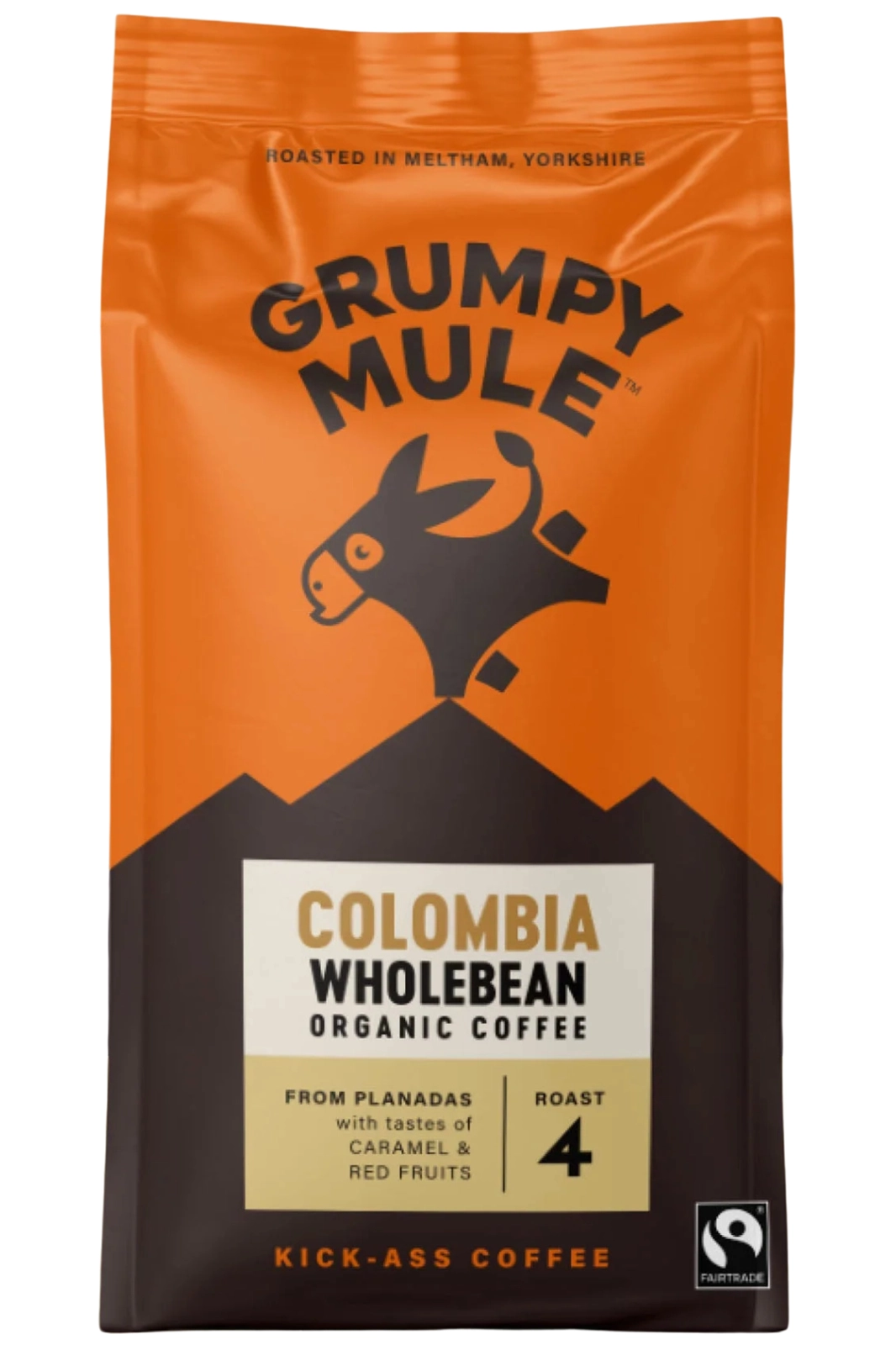 Organic Colombia Wholebean Coffee 200g (Grumpy Mule) | Healthy Supplies