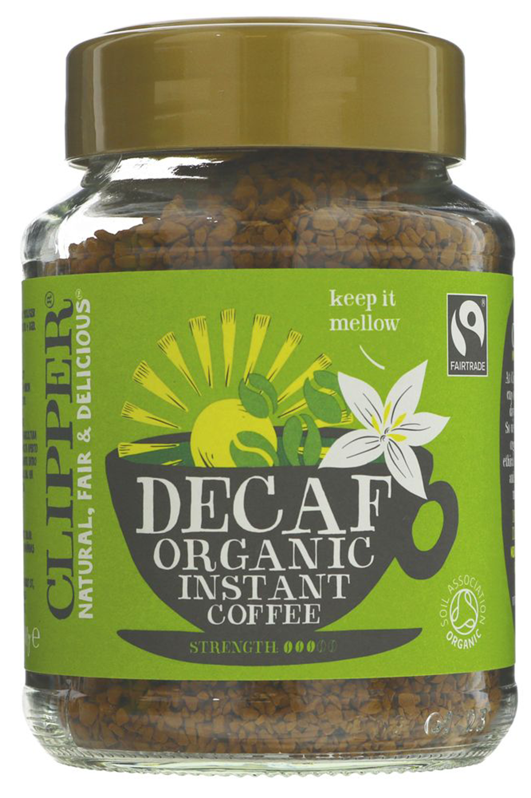 Organic Decaffeinated Coffee 100g (Clipper) | Healthy Supplies