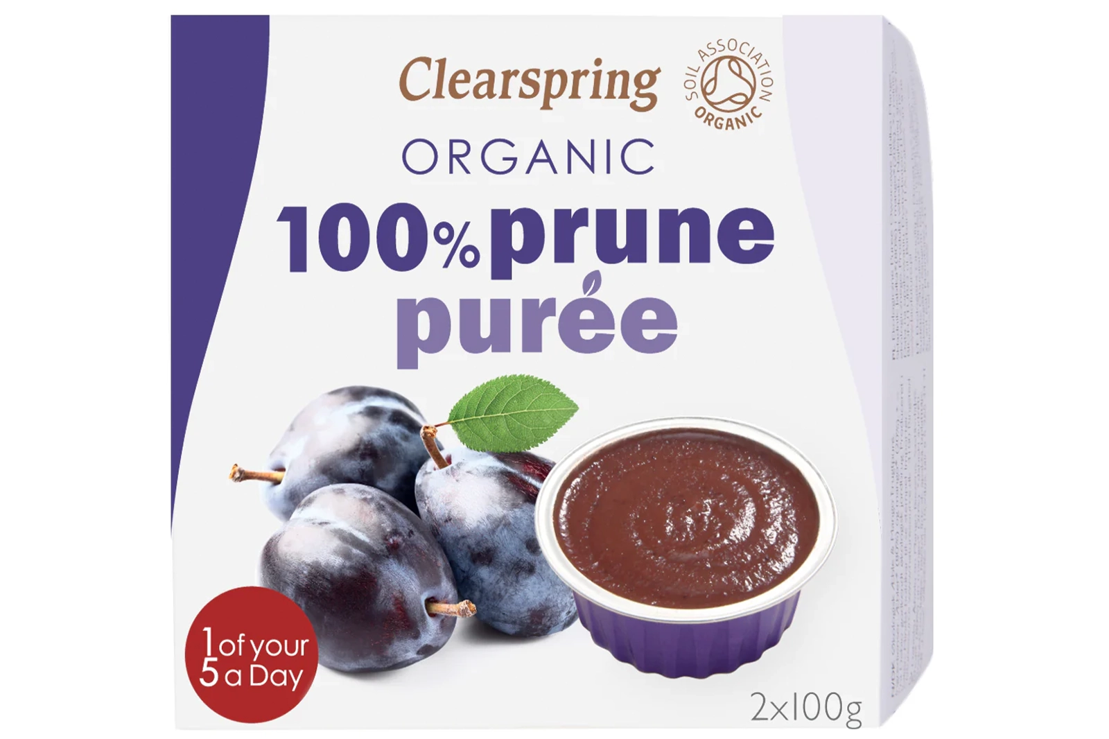 Organic 100% Prune Puree 200g (Clearspring) | Healthy Supplies
