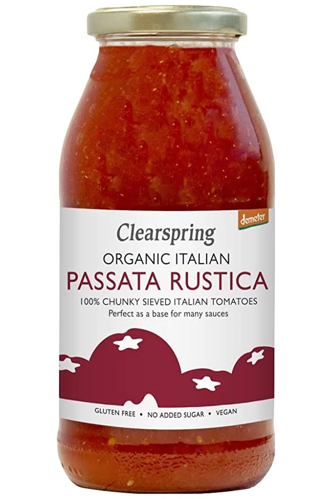 Organic Demeter Italian Passata Rustica 510g (Clearspring) | Healthy ...