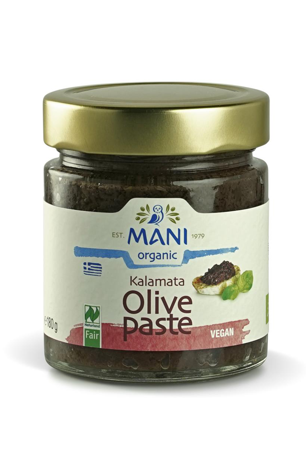 Organic Kalamata Olive Paste 180g (Mani) | Healthy Supplies