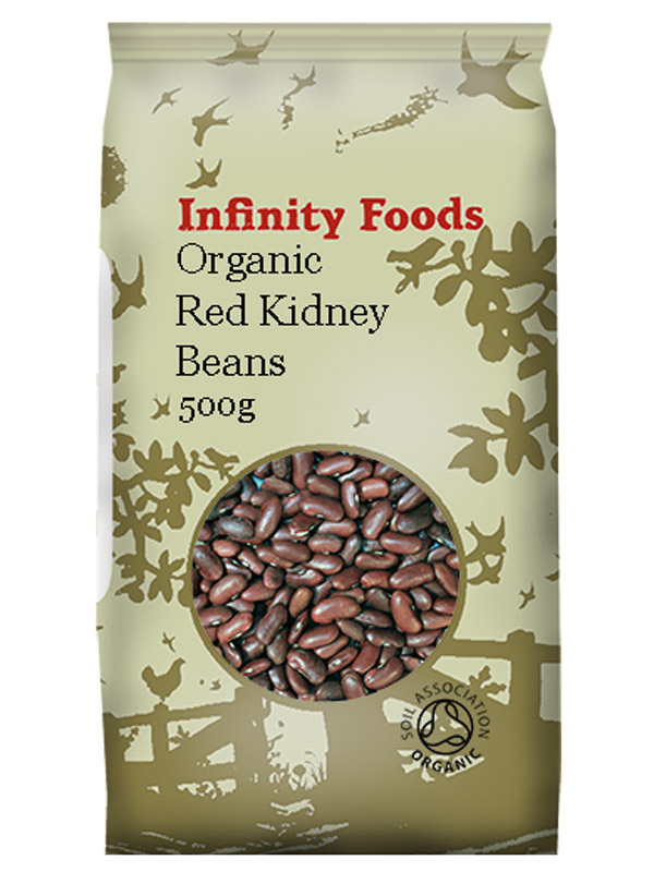Kidney Beans, Organic 500g (Infinity Foods) | Healthy Supplies