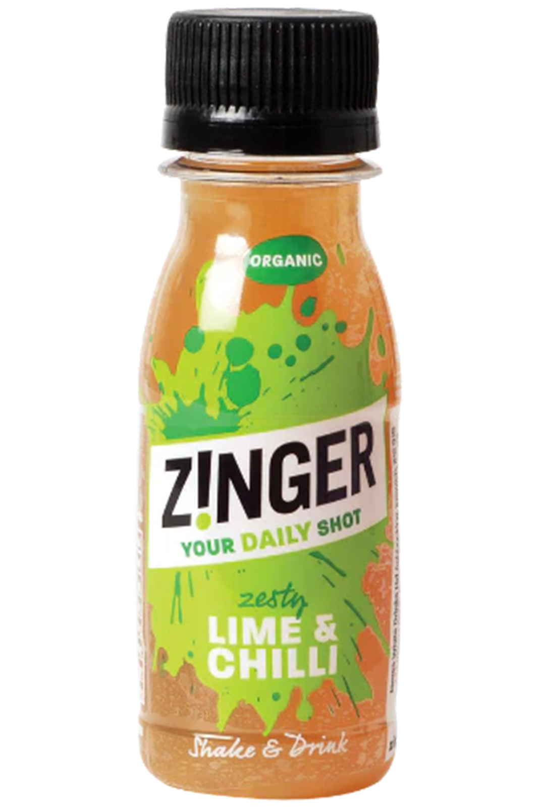 Organic Lime & Chilli Zinger Shot 70ml (James White) | Healthy Supplies