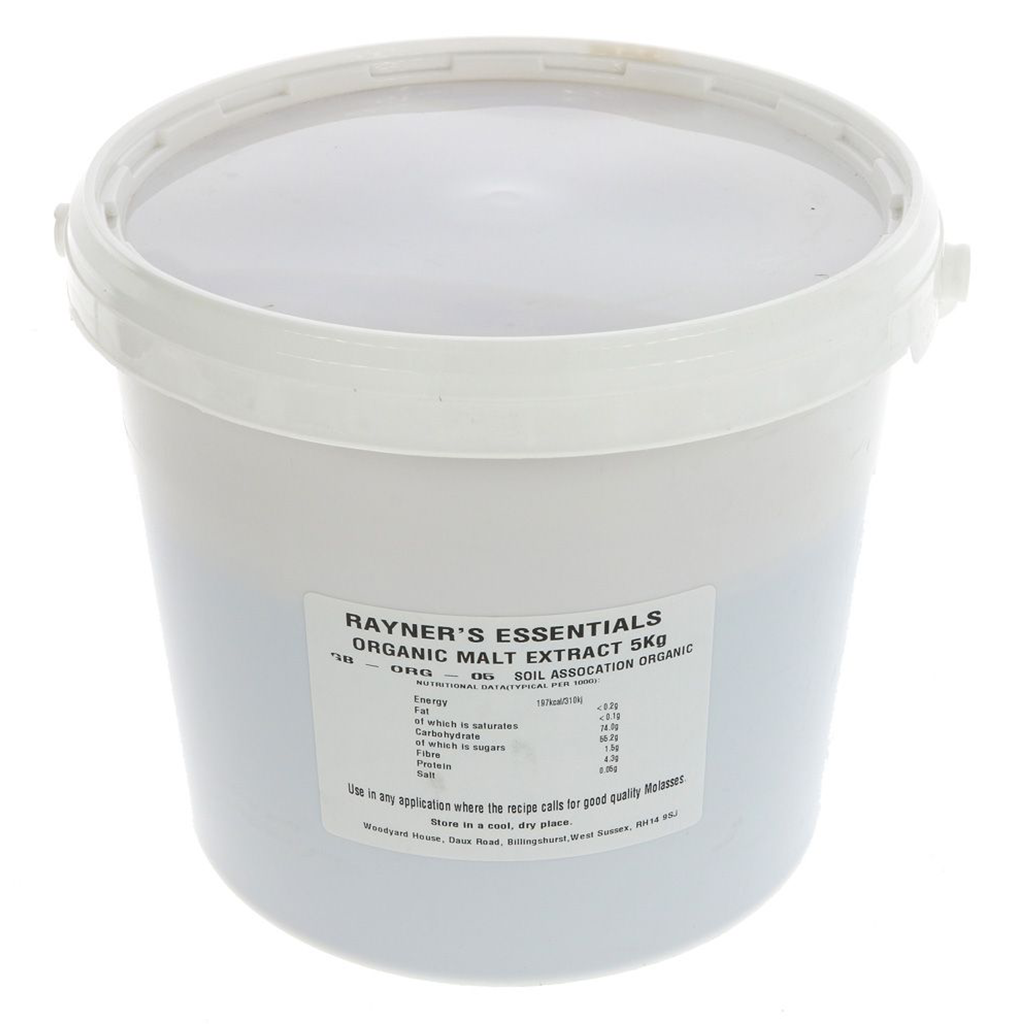 Organic Barley Malt Extract 5kg (Rayner's) | Healthy Supplies