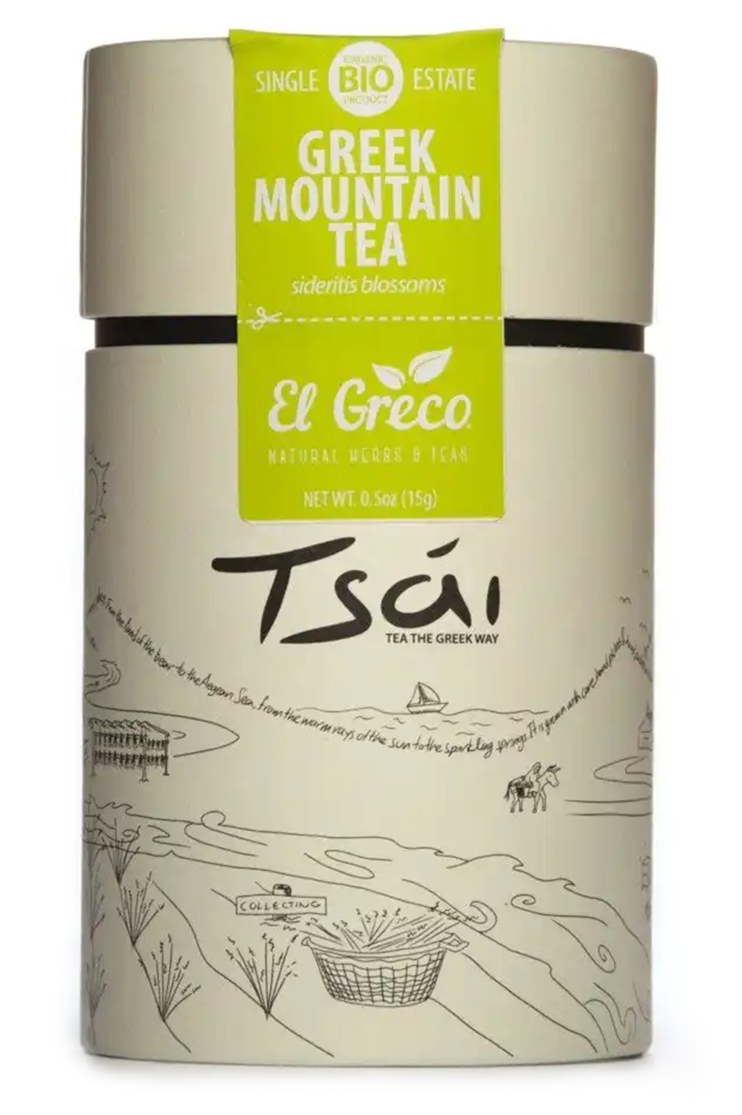 Organic Tsai Mountain Tea Blossoms 15g (El Greco) | Healthy Supplies