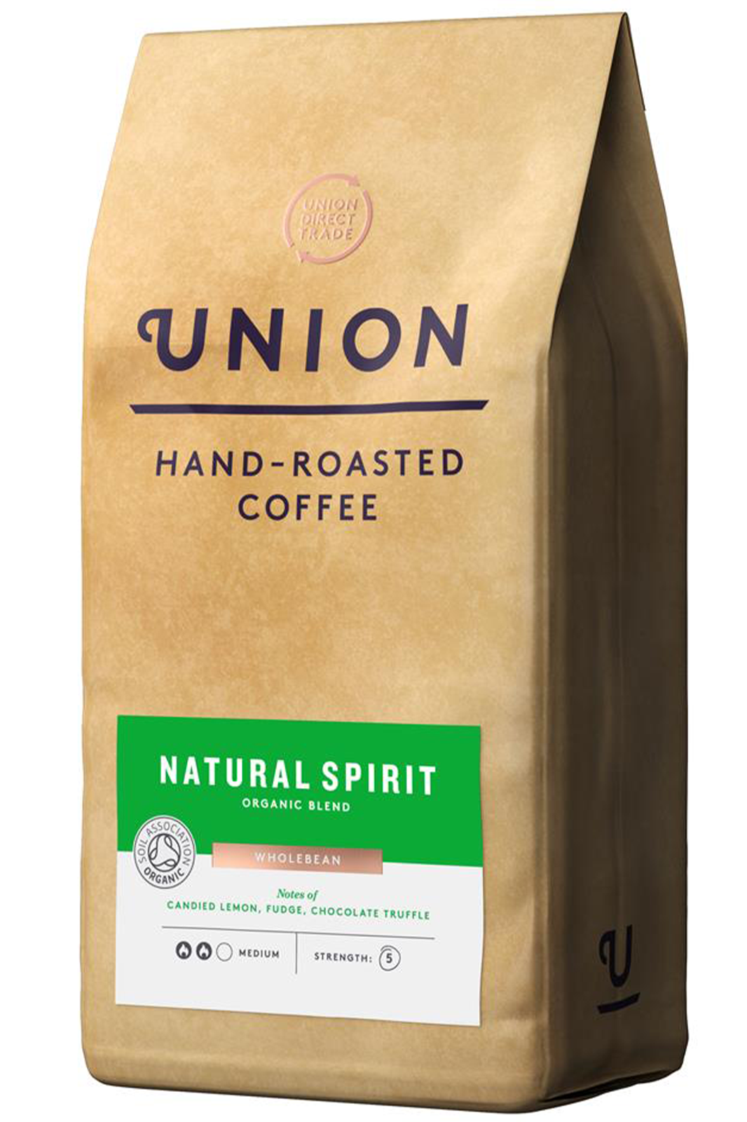 Organic Natural Spirit - Wholebean 200g (Union Roasted Coffee ...