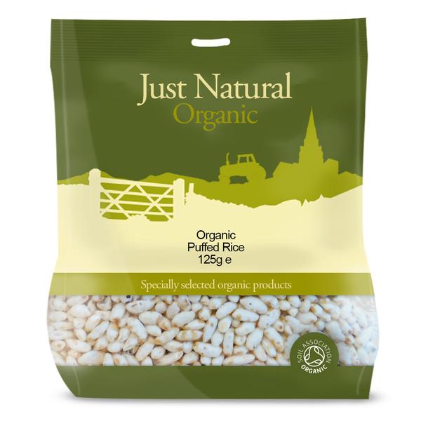 Puffed Rice 125g, Organic (Just Natural Organic) | Healthy Supplies