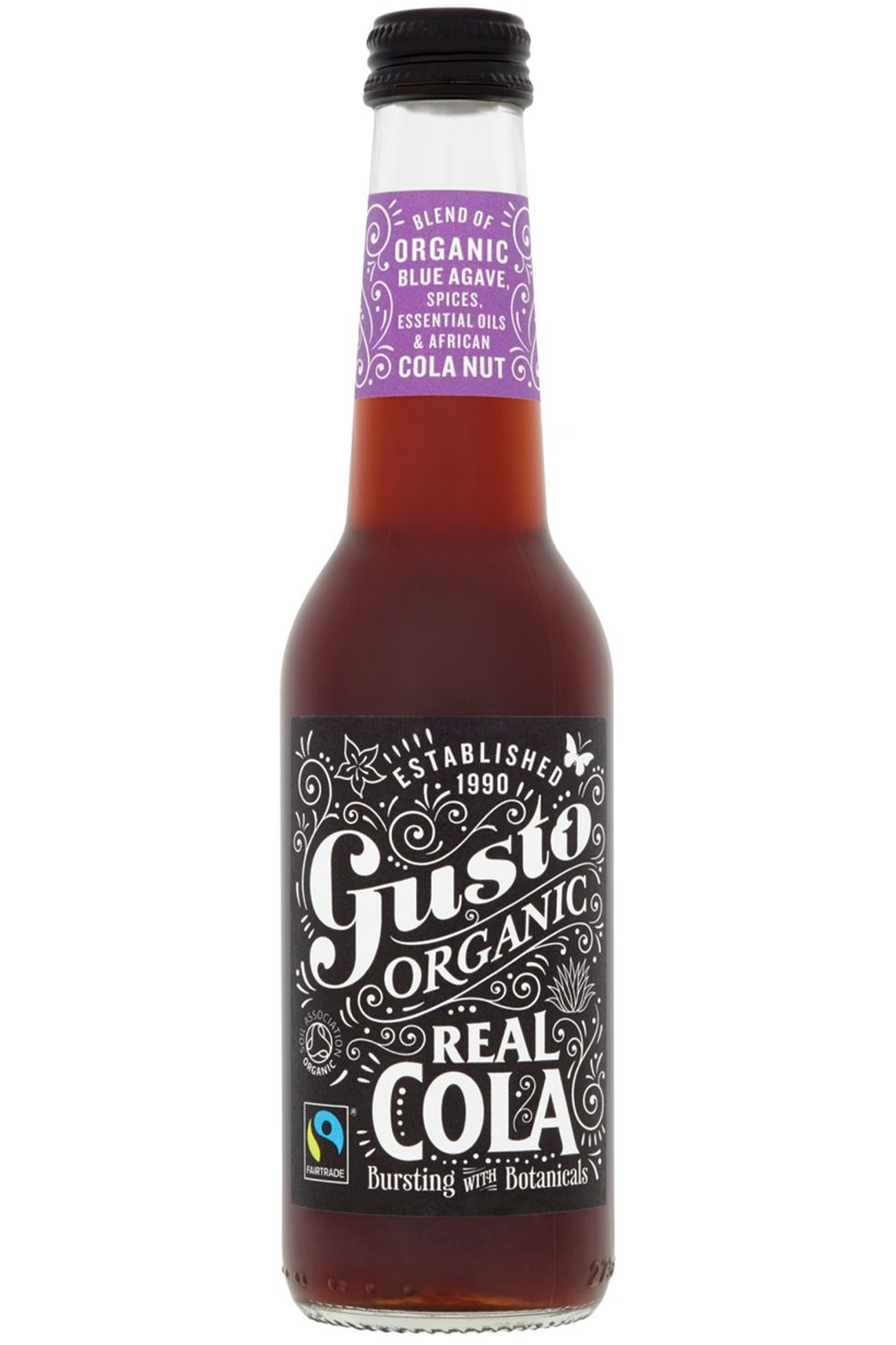 Organic Fairtrade Sparkling Real Cola 275ml (Gusto) | Healthy Supplies