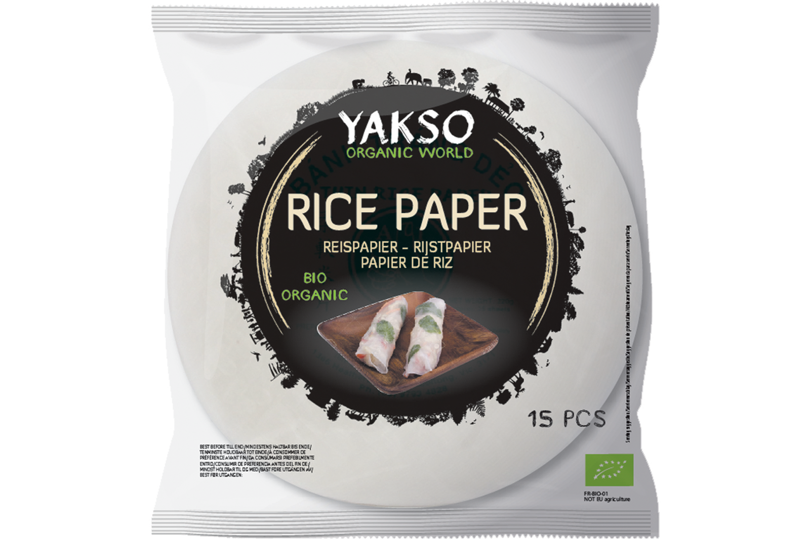 Organic Rice Paper 150g (Yakso) | Healthy Supplies