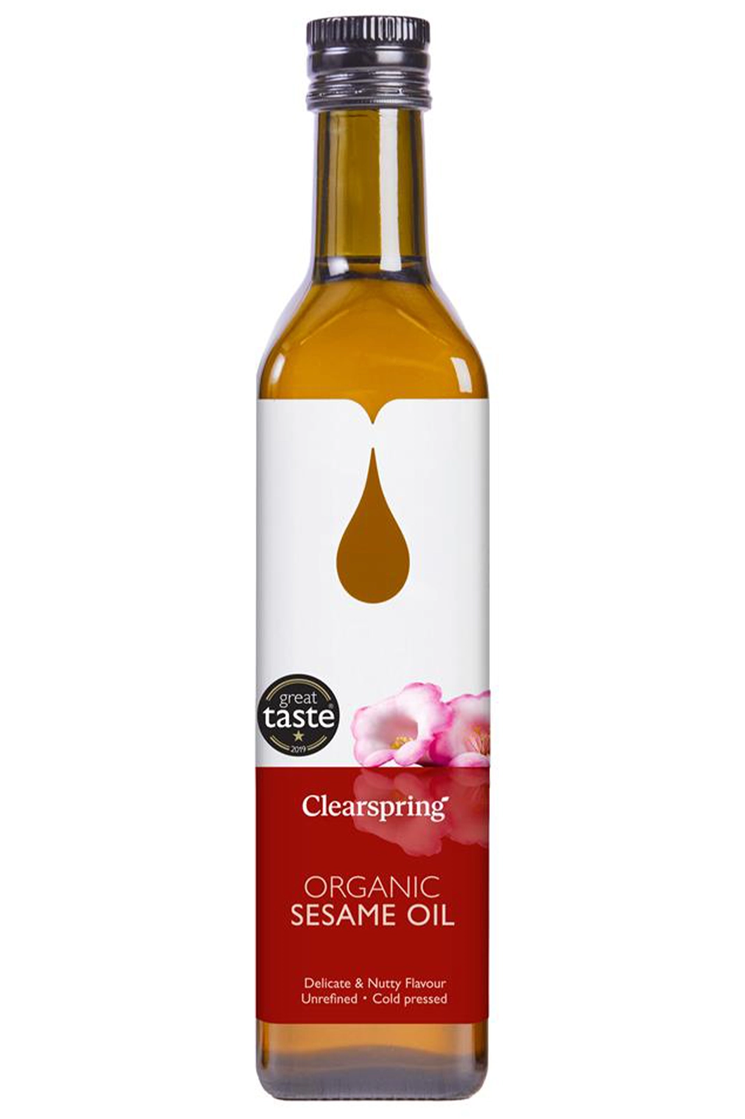 Organic Sesame Oil 500ml (Clearspring) | Healthy Supplies