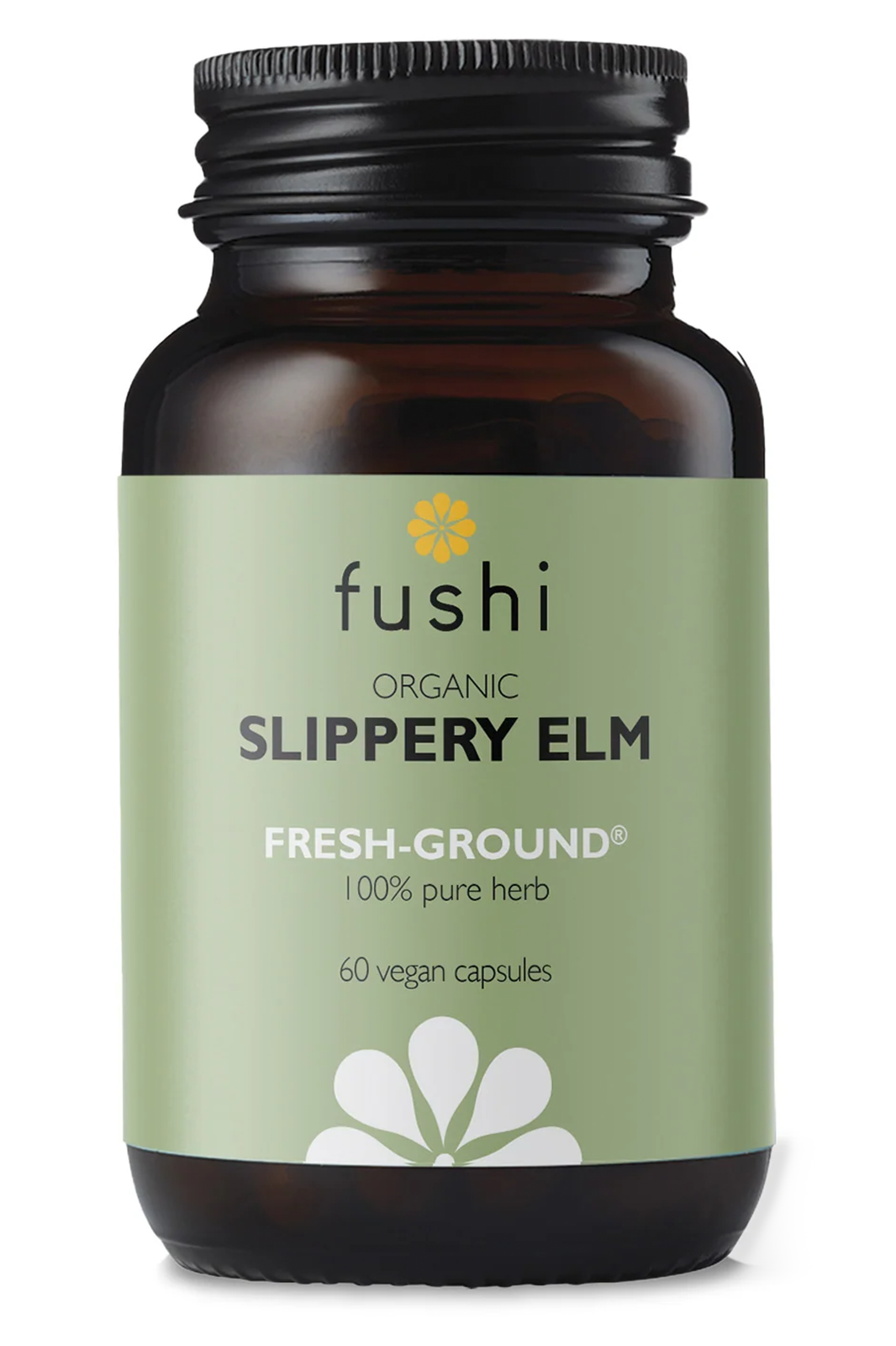 Organic Slippery Elm Capsules 60 Capsules (Fushi) | Healthy Supplies