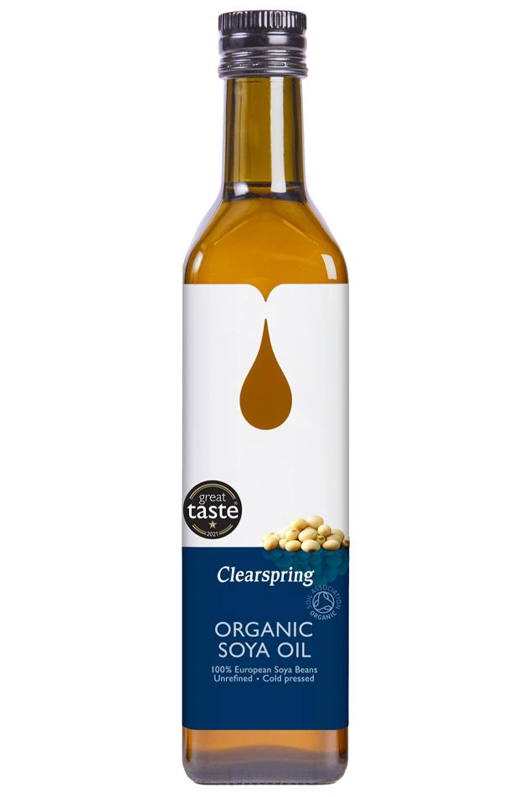 Organic Soya Oil 500ml (Clearspring) | Healthy Supplies