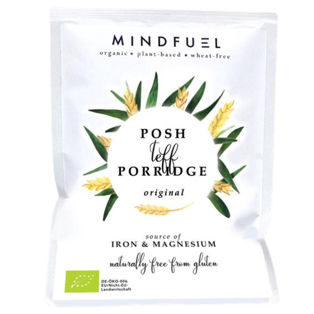 Organic Posh Teff Porridge - Original 50g (BeMindFuel) | Healthy Supplies