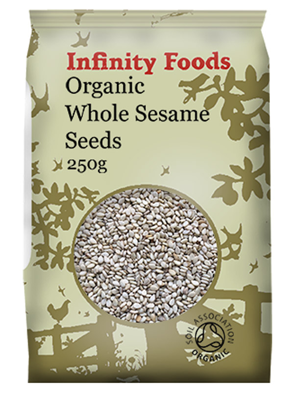 Organic Whole Sesame Seeds 250g (Infinity Foods) | Healthy Supplies