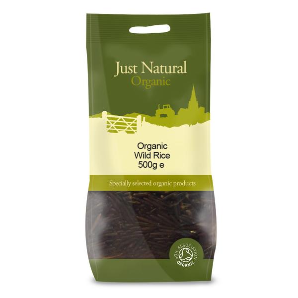 Wild Rice 500g, Organic (Just Natural Organic) | Healthy Supplies