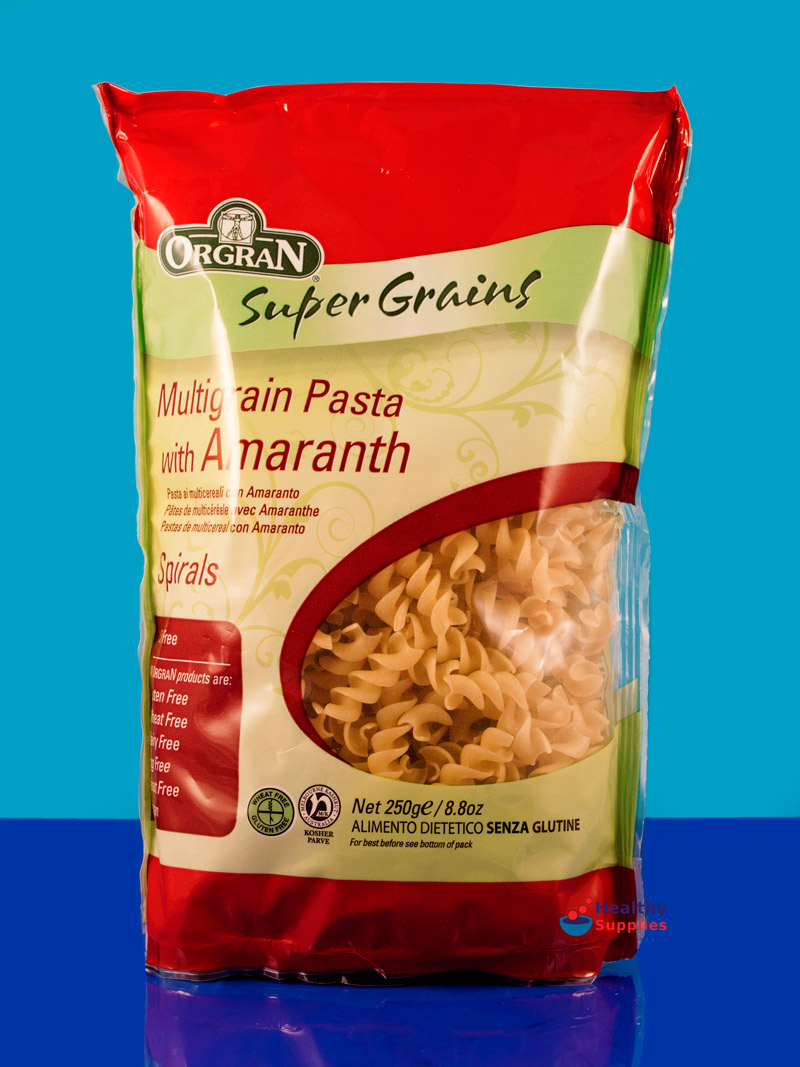 Orgran Multigrain Spirals with Amaranth (Gluten Free Pasta) | Healthy ...