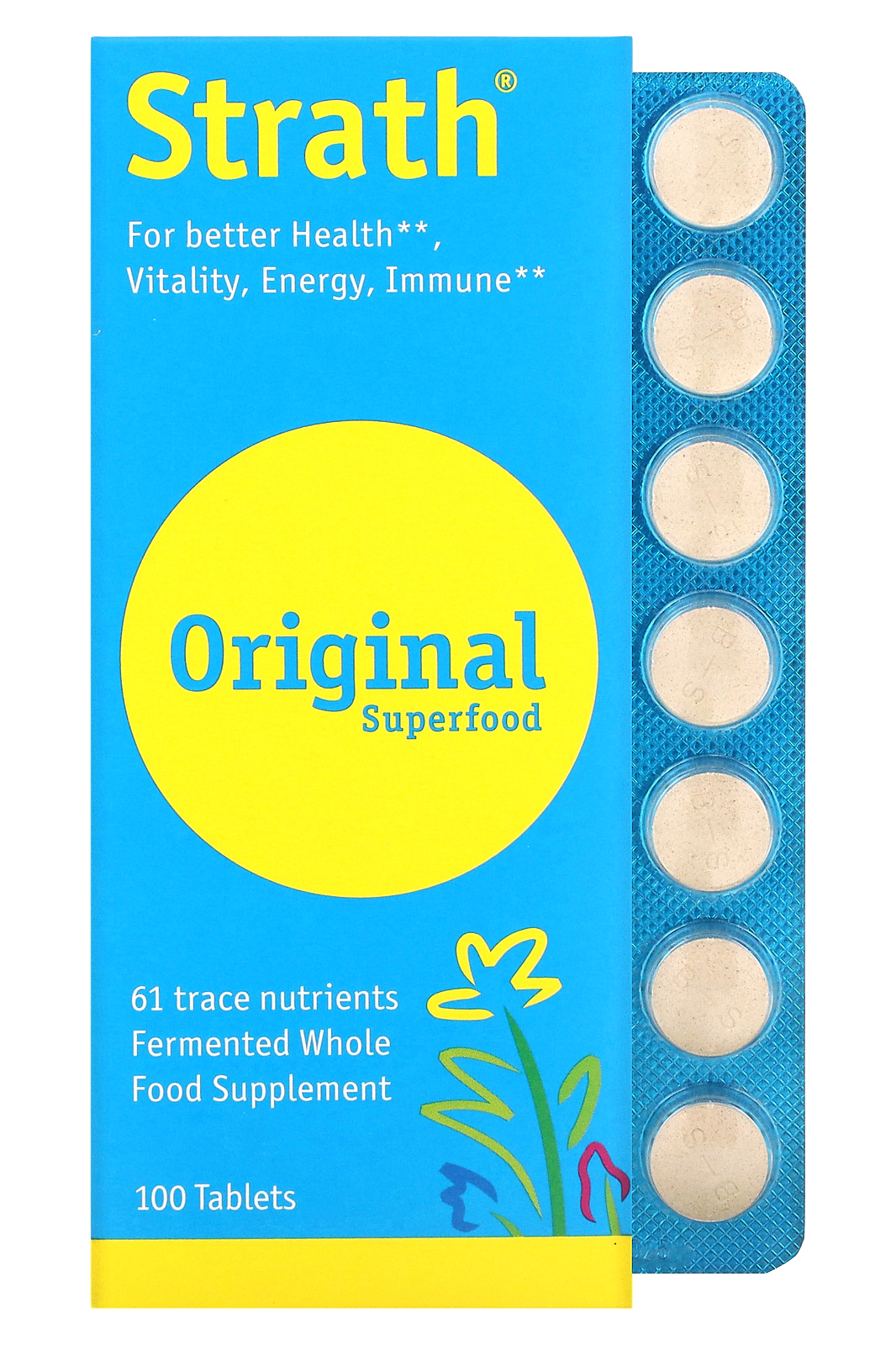 Original Yeast 100 Tablets (Bio-Strath) | Healthy Supplies