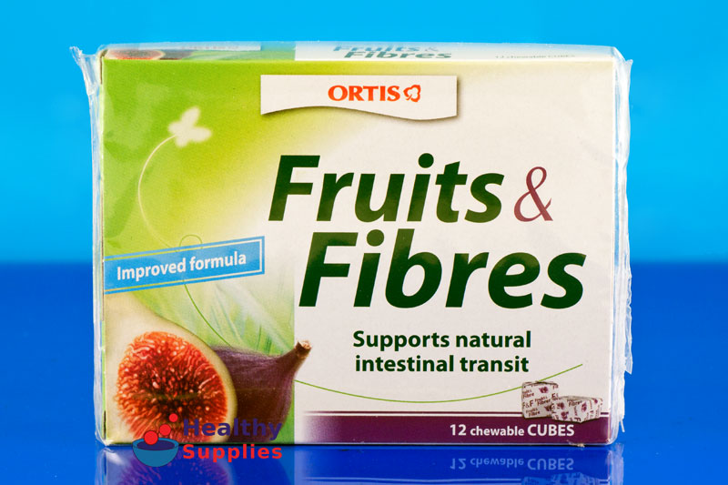 Ortis Fruits And Fibres Cubes Rhubarbx12 | Healthy Supplies