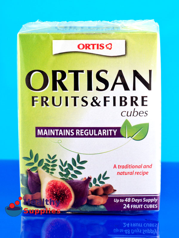 Ortis "Ortisan" Fruits & Fibre Cubes 24x | Healthy Supplies