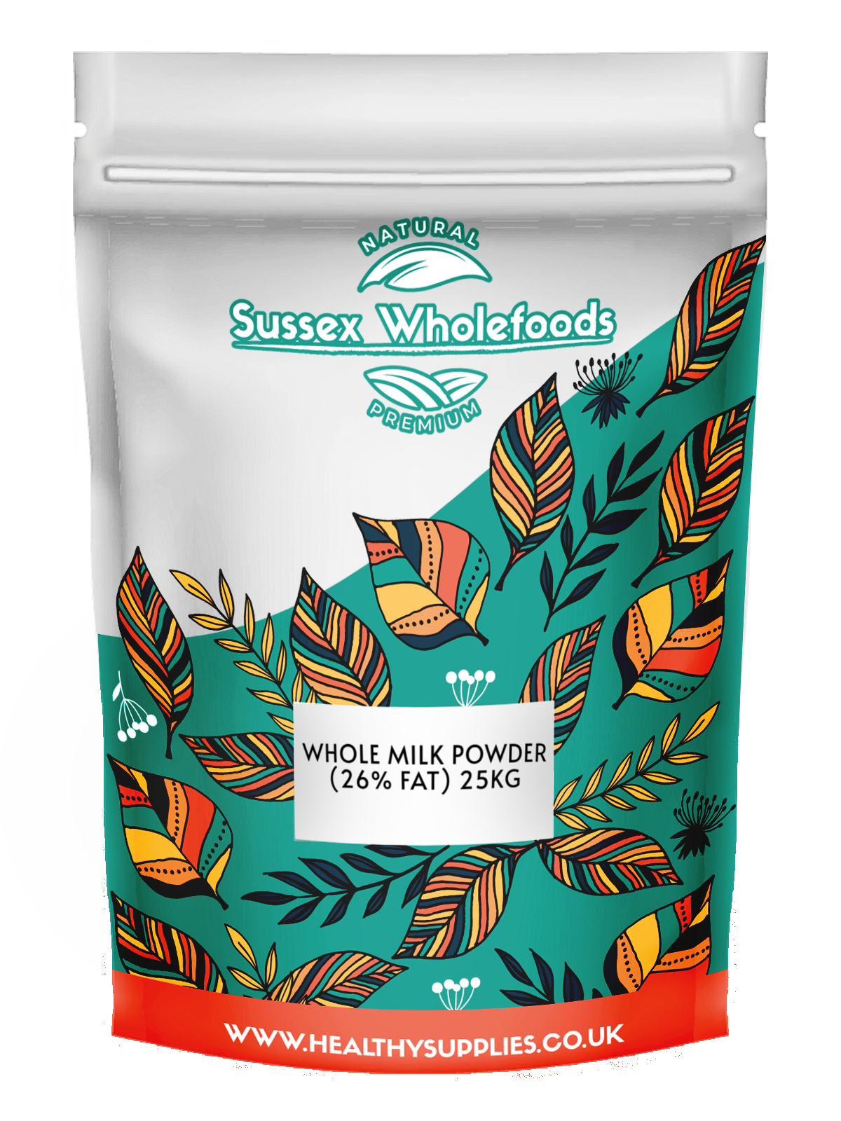 Whole Milk Powder 25kg (26% Fat) (Bulk) | Healthy Supplies