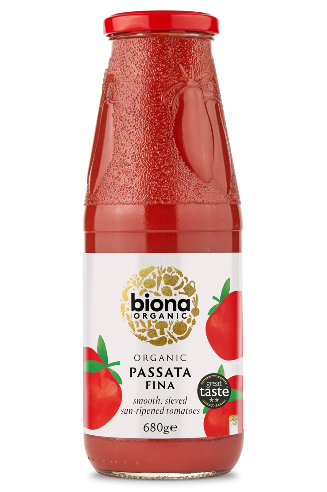 Organic Passata Fina 680g (Biona) | Healthy Supplies